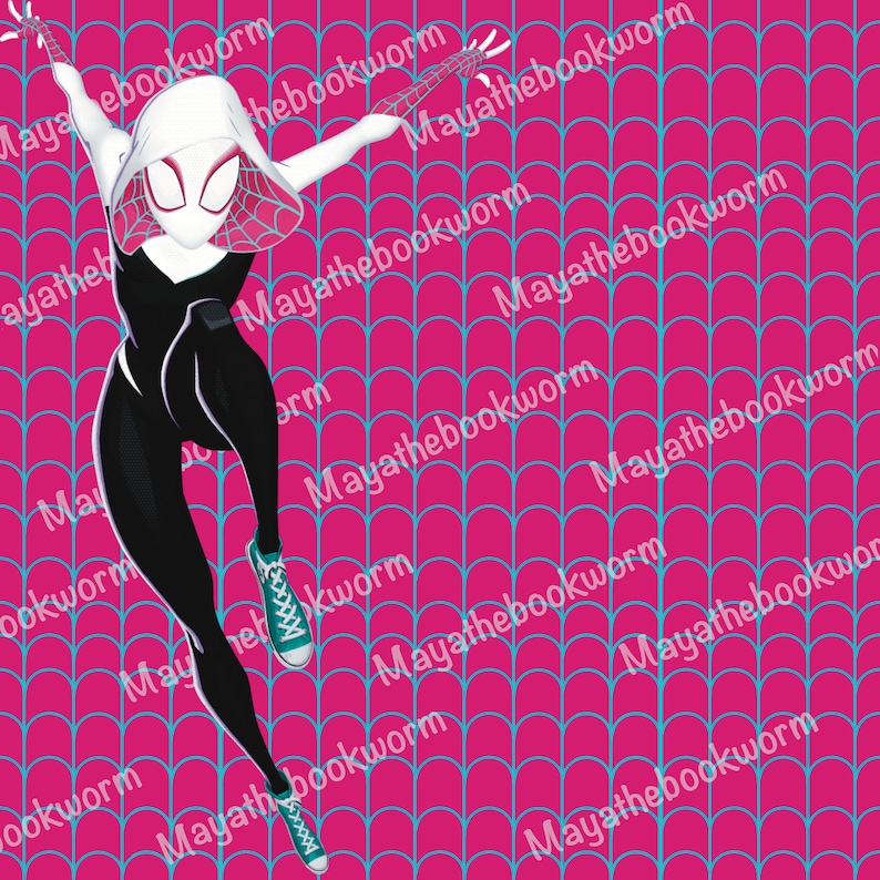 Gwen Web - Seamless Cosplay Fabric Pattern - DIGITAL ONLY - Etsy