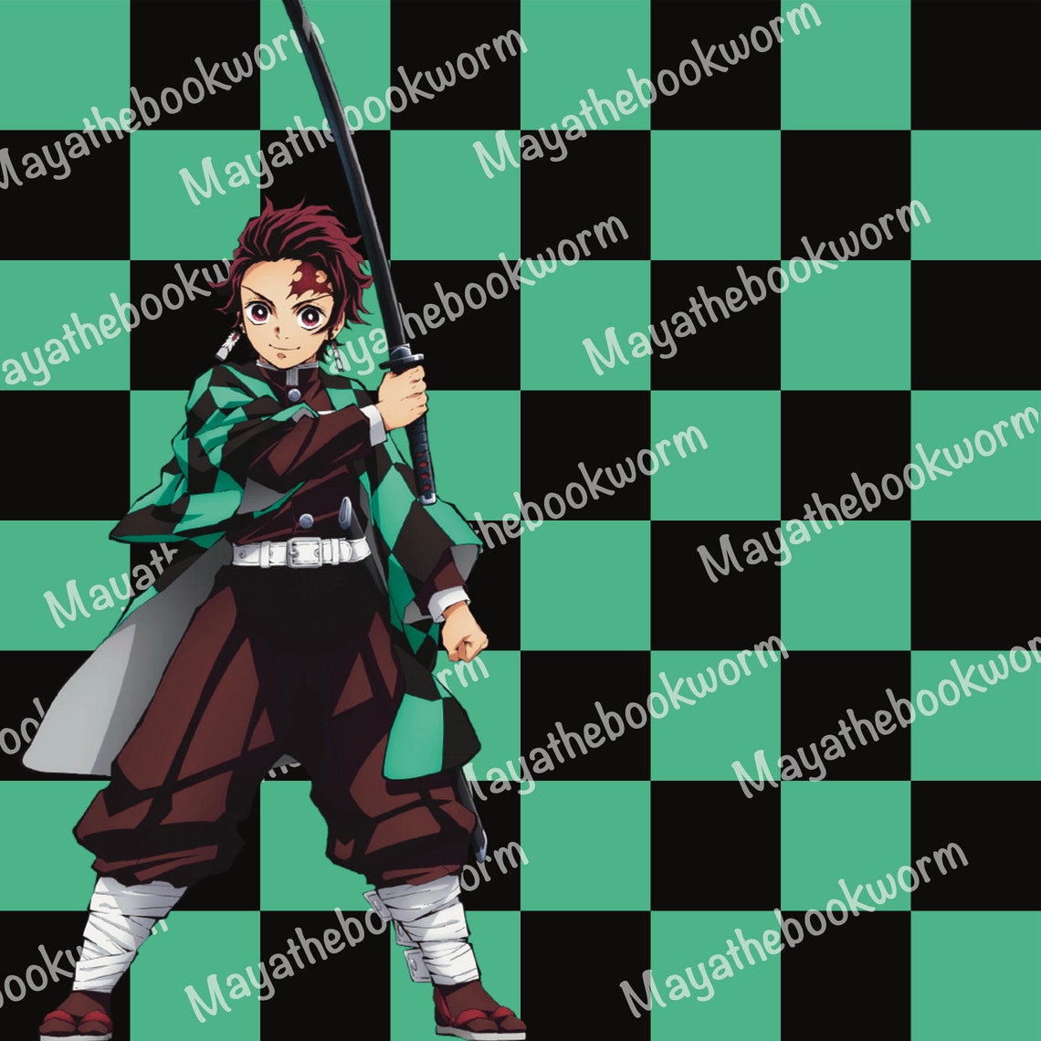 Tanjiro Haori - Seamless Cosplay Fabric Pattern - DIGITAL ONLY - Etsy