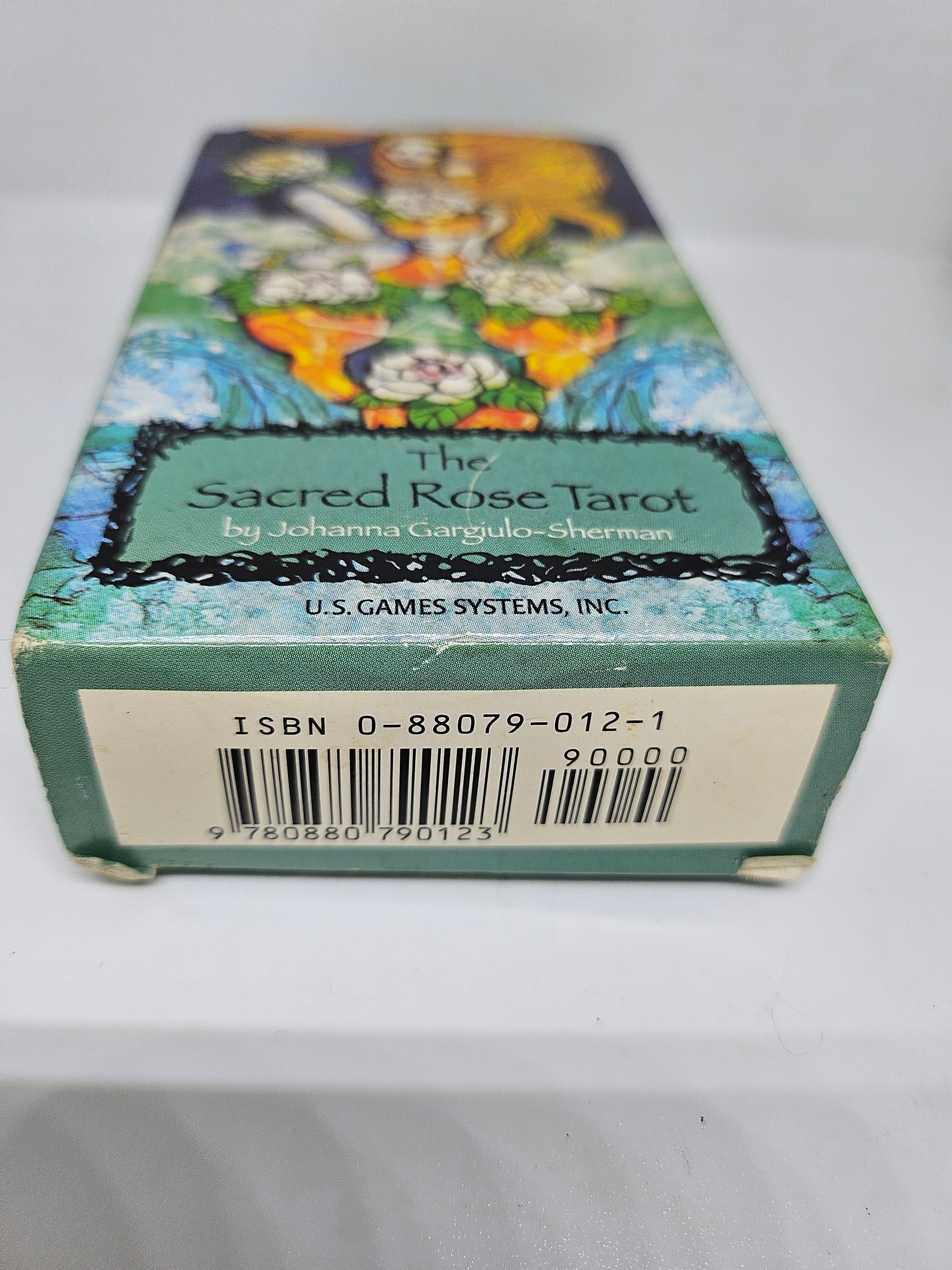 RARE Vintage Sacred Rose Tarot Deck 1982 Johanna Sherman Full Set W ...