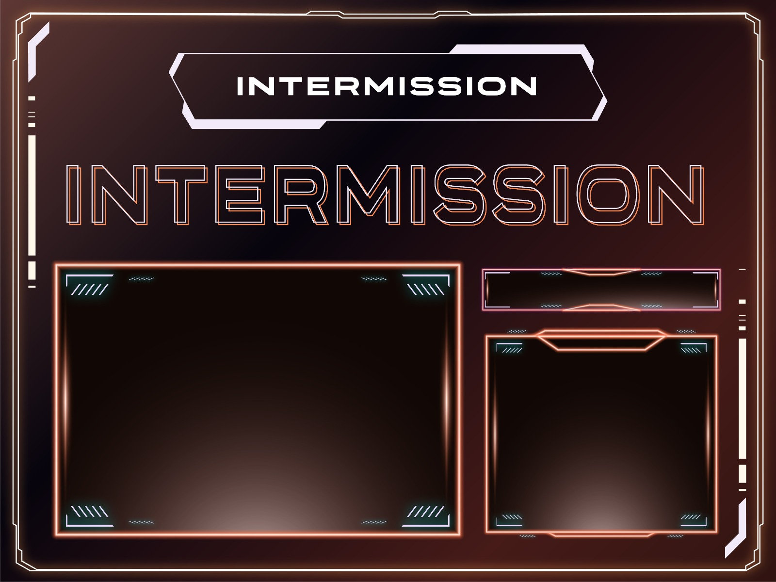 Twitch Overlay Package, Twitch Overlay Static Overlay, Coffe Overlay ...