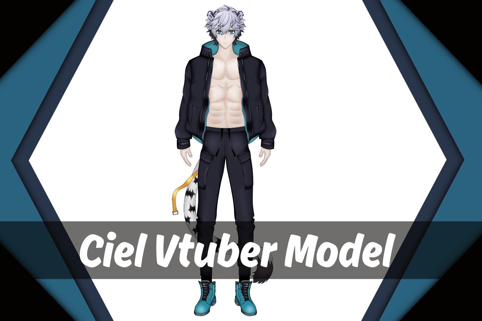 Ciel Vtuber Model Vtuber Model Ciel Boy for Vtube Vtuber 2d Model ...