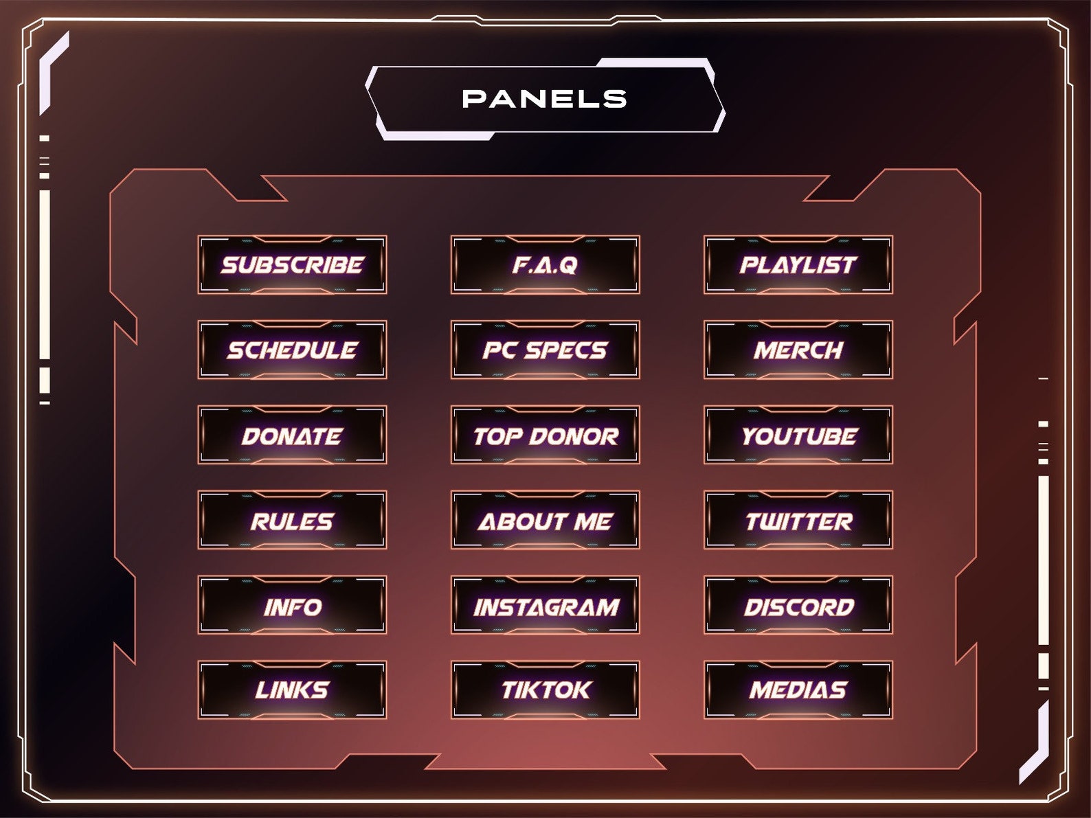 Twitch Overlay Package, Twitch Overlay Static Overlay, Coffe Overlay ...