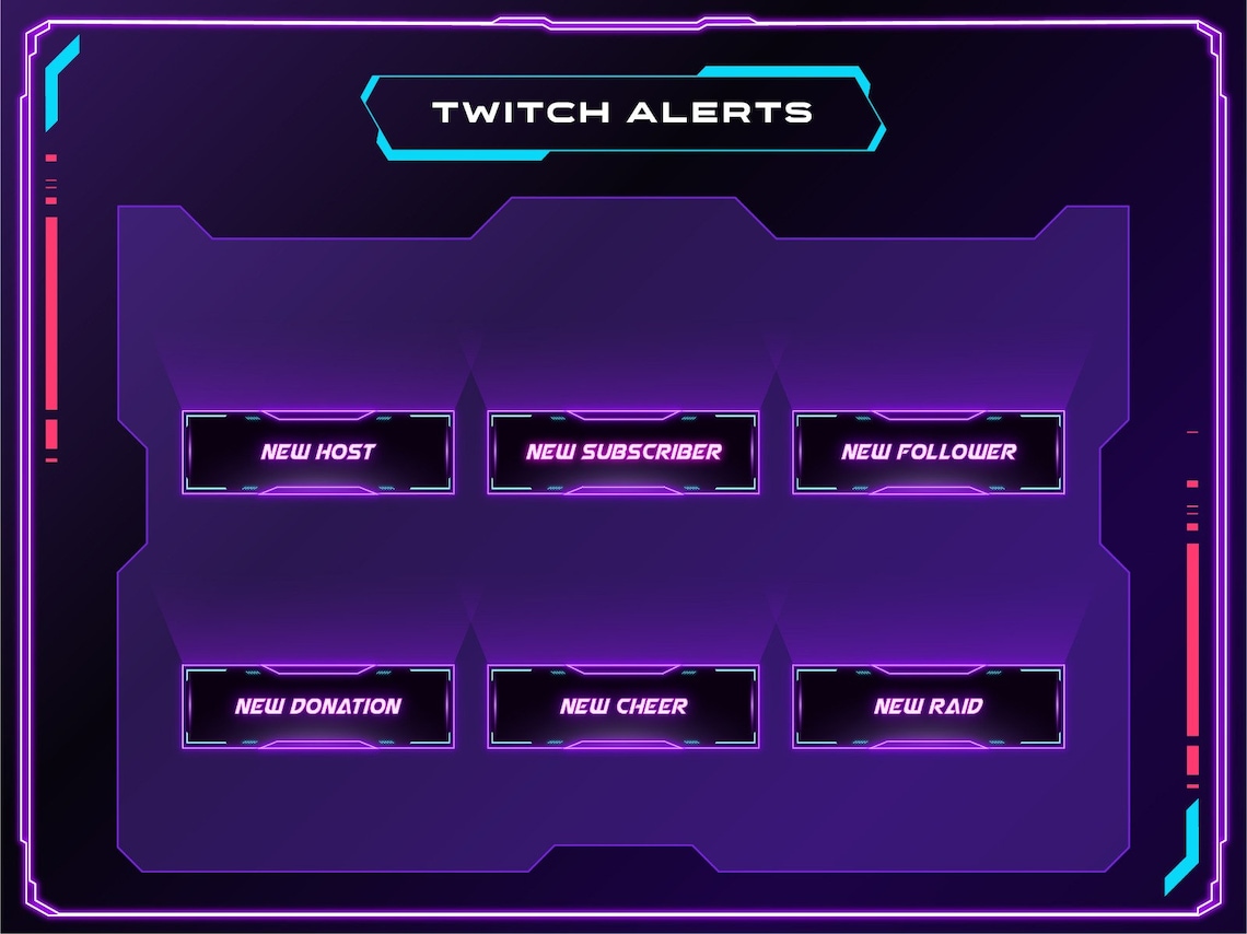Twitch Overlay Animated Streams, Overlay Webcam Overlay Twitch Panel ...