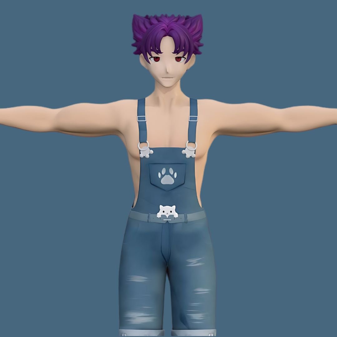 Emiya Anime Vtuber Model With Rigged Vtuber Model Male for Vtuber ...