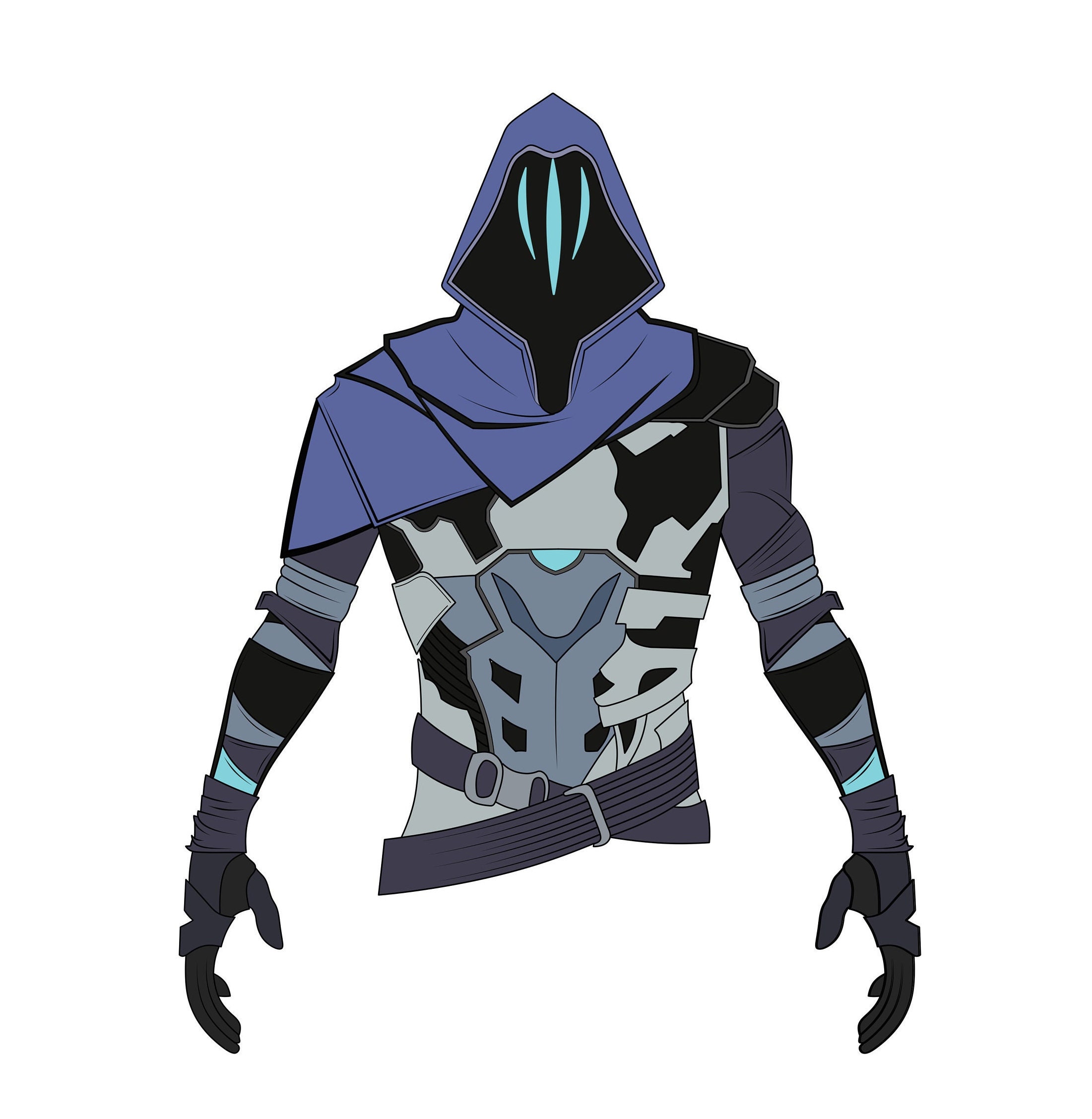 OMEN Volarent Vtuber Model With Rigged Vtuber Model Half Body Character ...