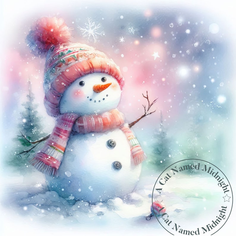 Quirky Cute Little Snowman Clipart 13 JPG Images Xmas Snow Man Clip Art ...