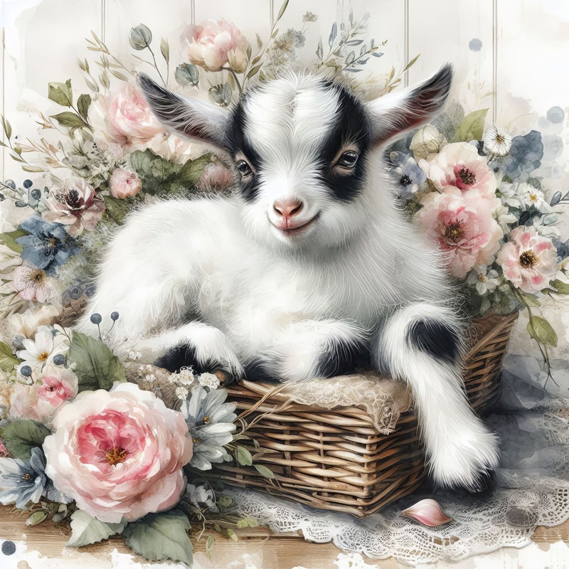 Goat Farm Chic Wall Art - Etsy