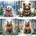 Christmas Bear Clipart 15 Xmas Clip Art Christmas Watercolor Clipart ...