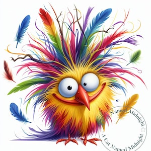 Quirky Bird Clipart 15 High Quality Jpgs Silly Birds Clip Art Bundle ...