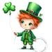 Cute Leprechaun Boy Clipart 13 JPG Whimsical St. Patrick's Day Clip Art ...