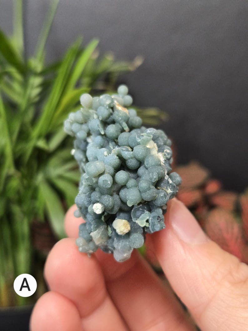 Green Grape Agate Clusters (5 Options - You Choose!) - Natural Mineral ...