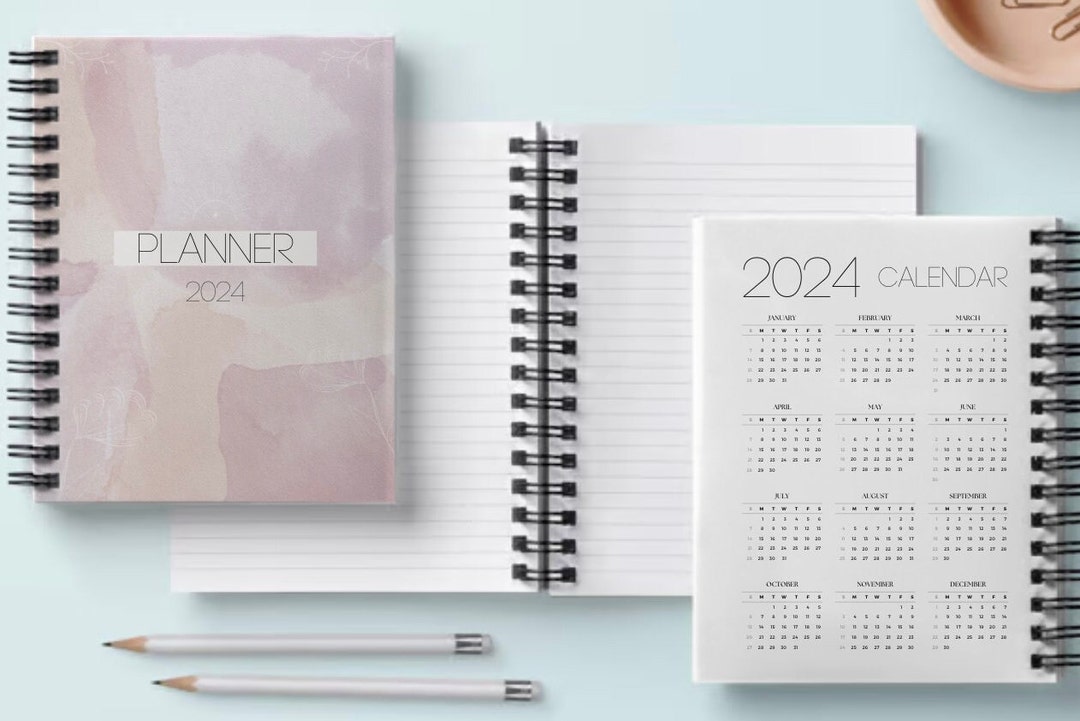 Modern Minimalistic 2024 Digital/printable Planner Goodnotes Planner ...