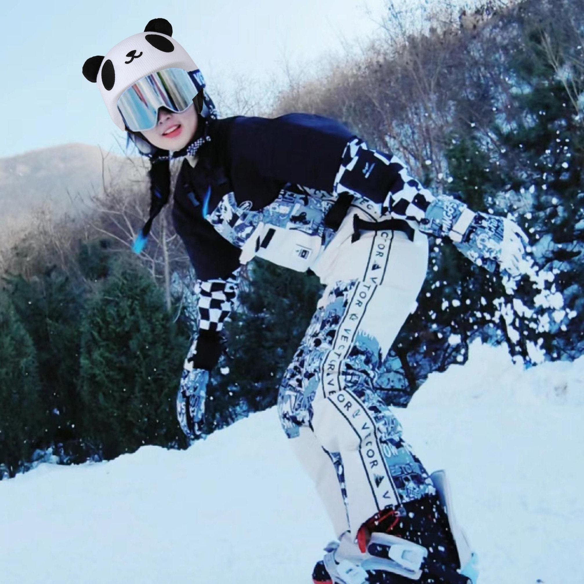 Cute Ski Helmet Cover, Suitable for Helmets of Ski, Snowboard ...