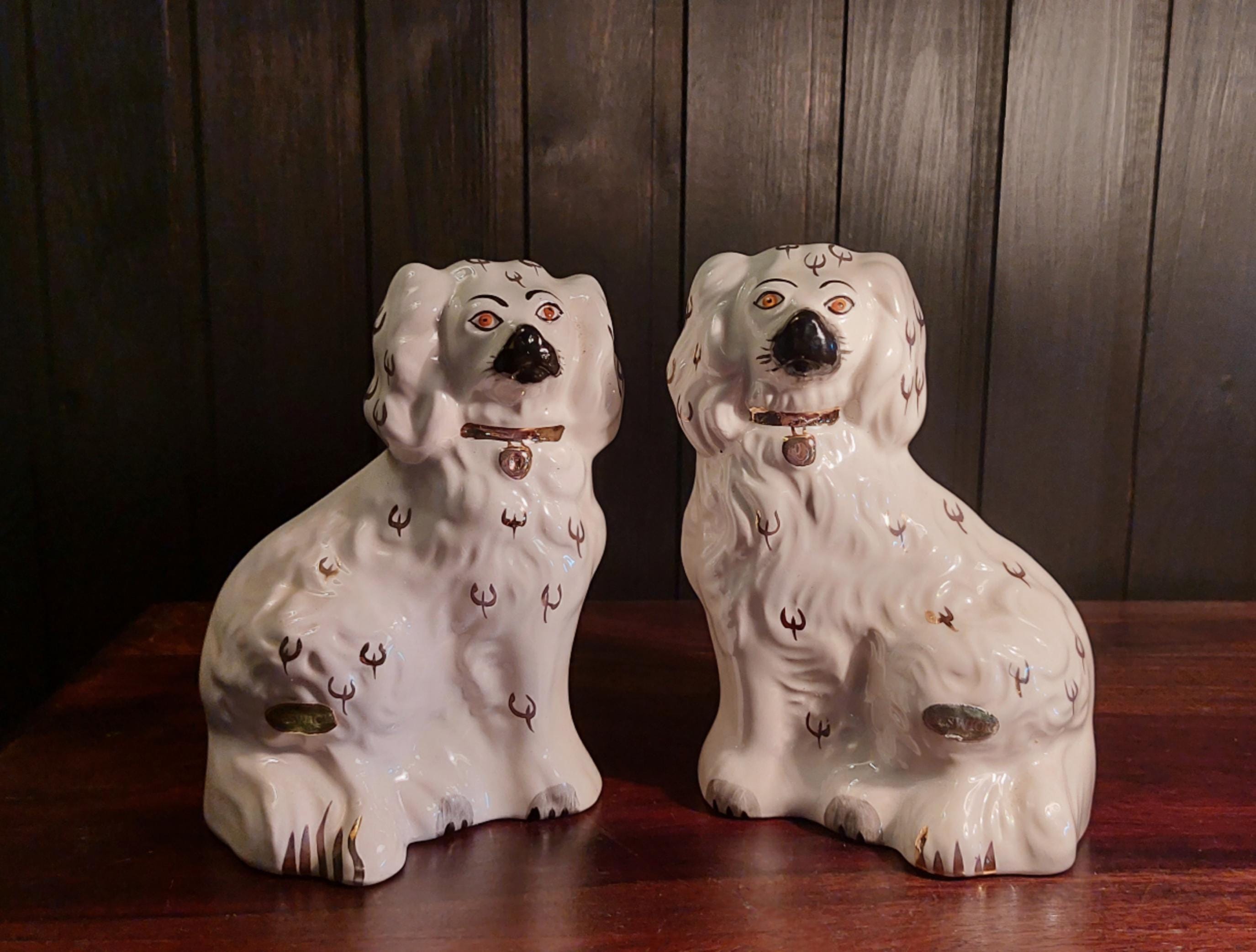 Vintage Beswick Staffordshire Dogs Spaniels 1378-6 - Etsy