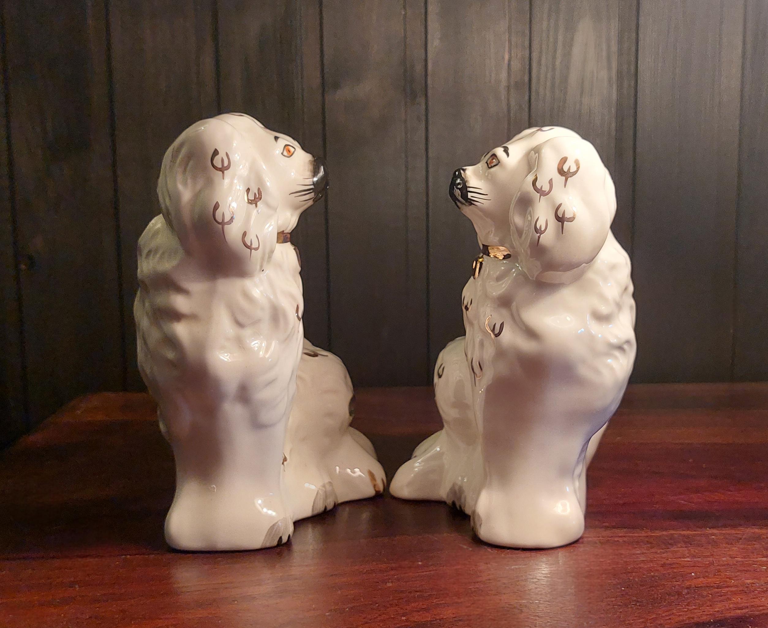 Vintage Beswick Staffordshire Dogs Spaniels 1378-6 - Etsy