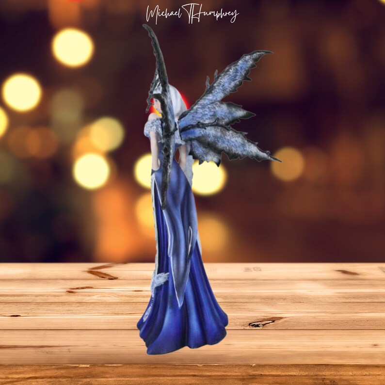 Winter Frost Fairy Queen Statue Collector Faerie FAE Magic - Etsy