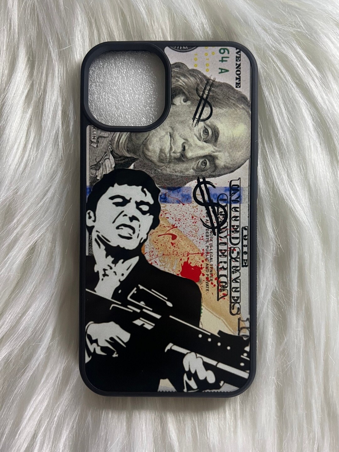 Scarface Tony Montana Hundred Dollar Bill Case for Iphone/samsung - Etsy