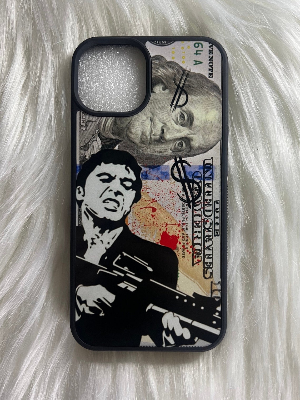 Scarface Tony Montana Hundred Dollar Bill Case for Iphone/samsung - Etsy