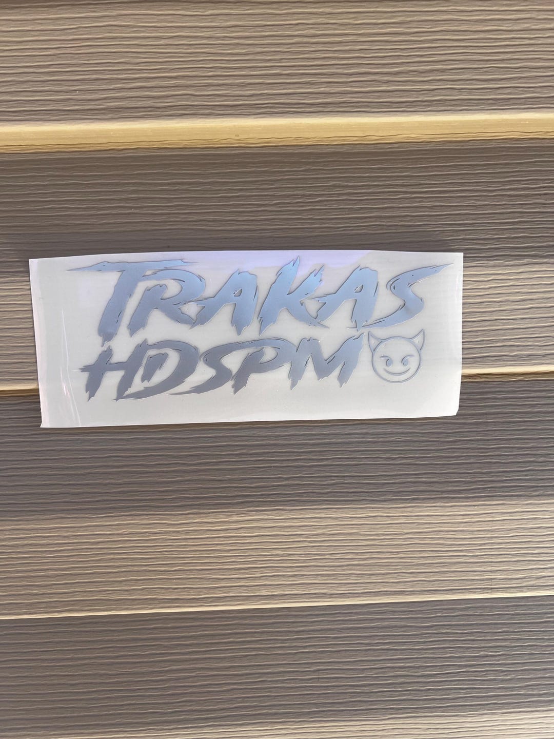 Trakas Sticker, Calcamonia Para Carro - Etsy