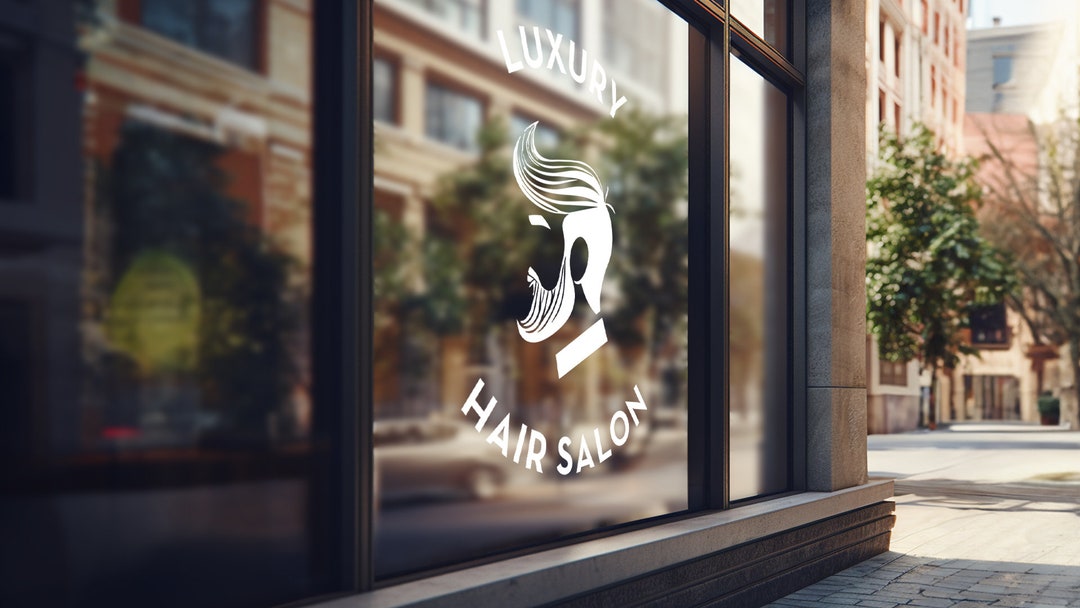 Barber Shop - Vinyl Window Decal, Standard / Custom Sizes, PEEL AND ...