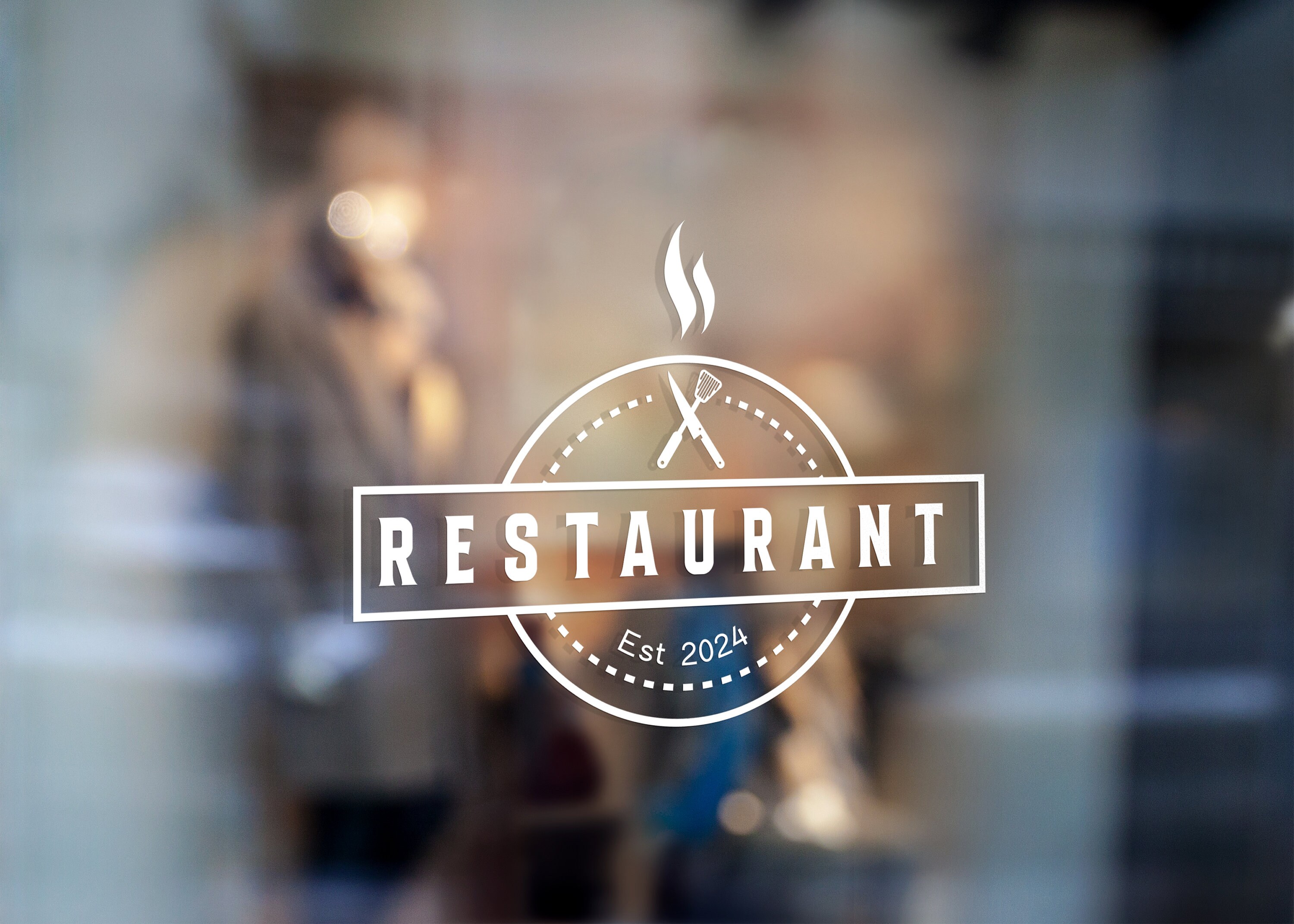 Restaurant Vinyl Window Decal, Standard / Custom Sizes, PEEL AND STICK ...