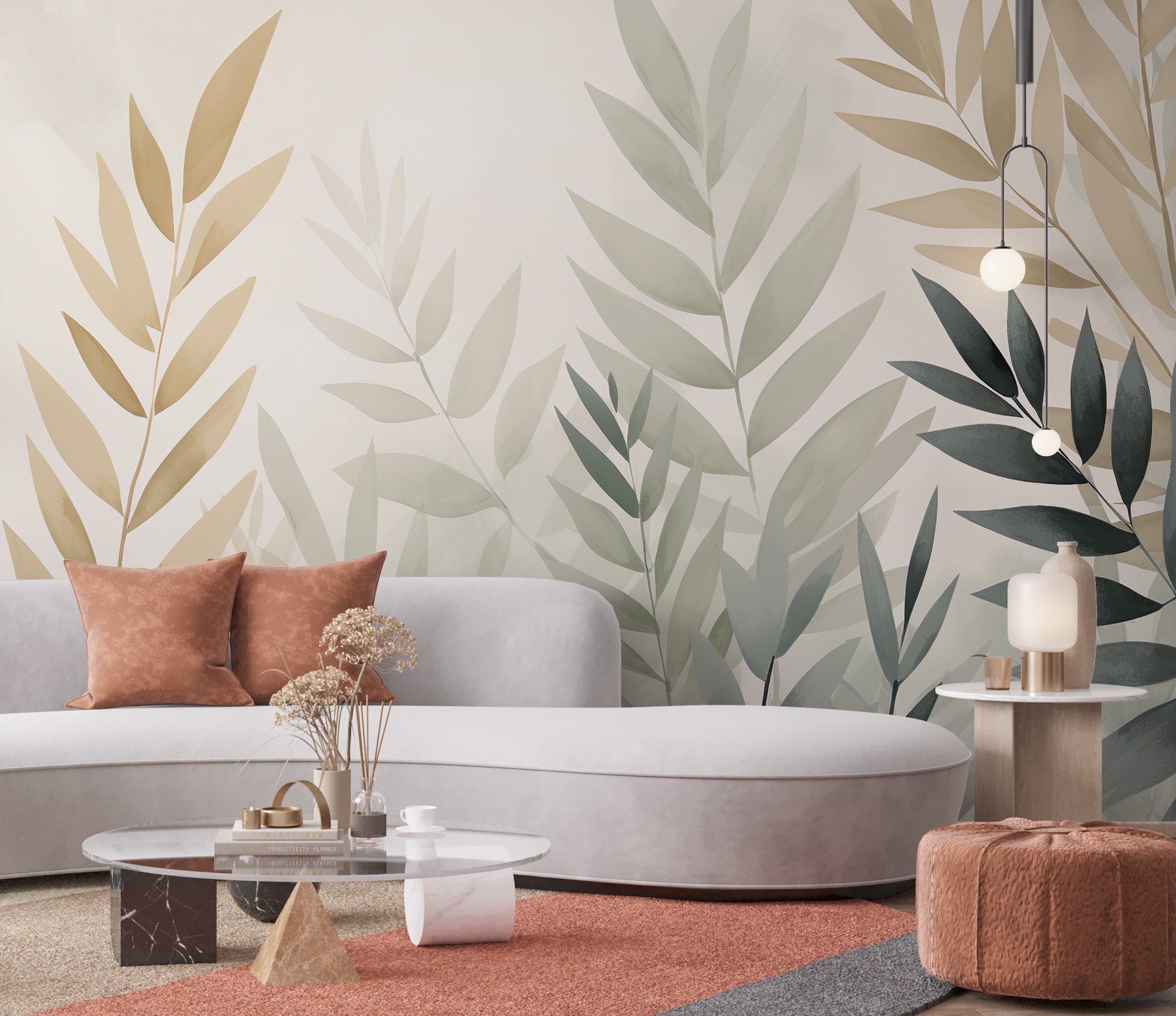 Removable Wallpaper, Custom Wall Size, Wall Decor, Peel & Stick Wall ...