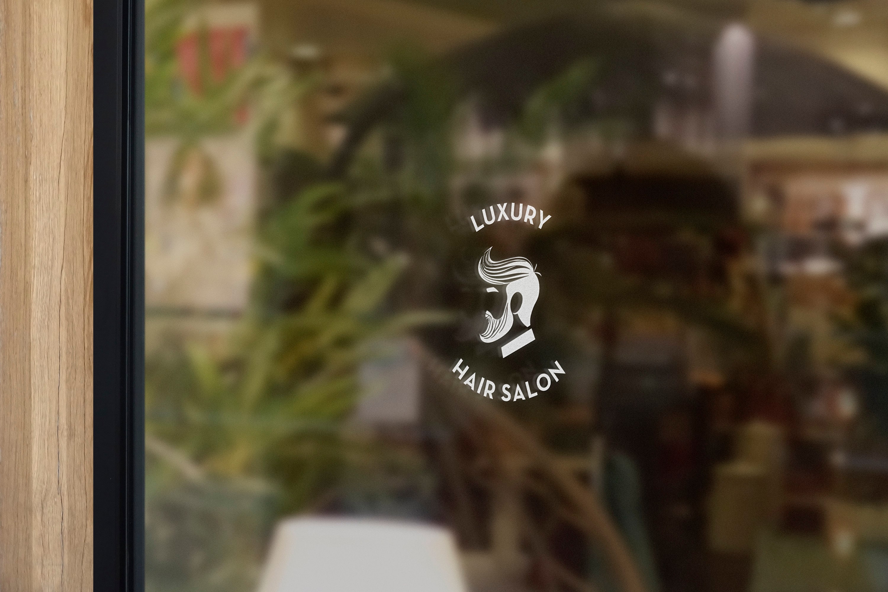 Barber Shop Vinyl Window Decal, Standard / Custom Sizes, PEEL AND STICK ...