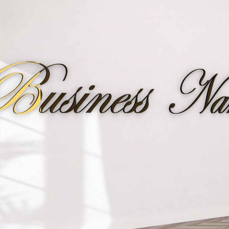 Mirror Letters - Etsy