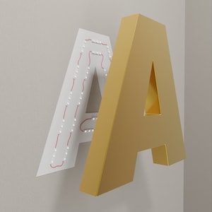 Custom 3D Channel Letters - LED Front-lit, Personalized Storefront ...
