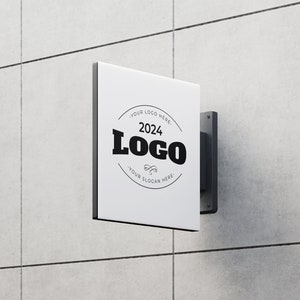 Hotel Custom Outdoor Square Sign, Personalized Logo Printed Square ...