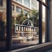 Restaurant Vinyl Window Decal, Standard / Custom Sizes, PEEL AND STICK ...