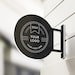 PVC Sign Double-sided Custom Business Sign, Round Sign, Storefront Sign ...