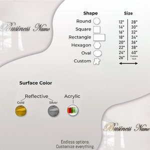 Custom Chrome Gold ACM Letters – Personalized Luxury Wall Decor Signage ...