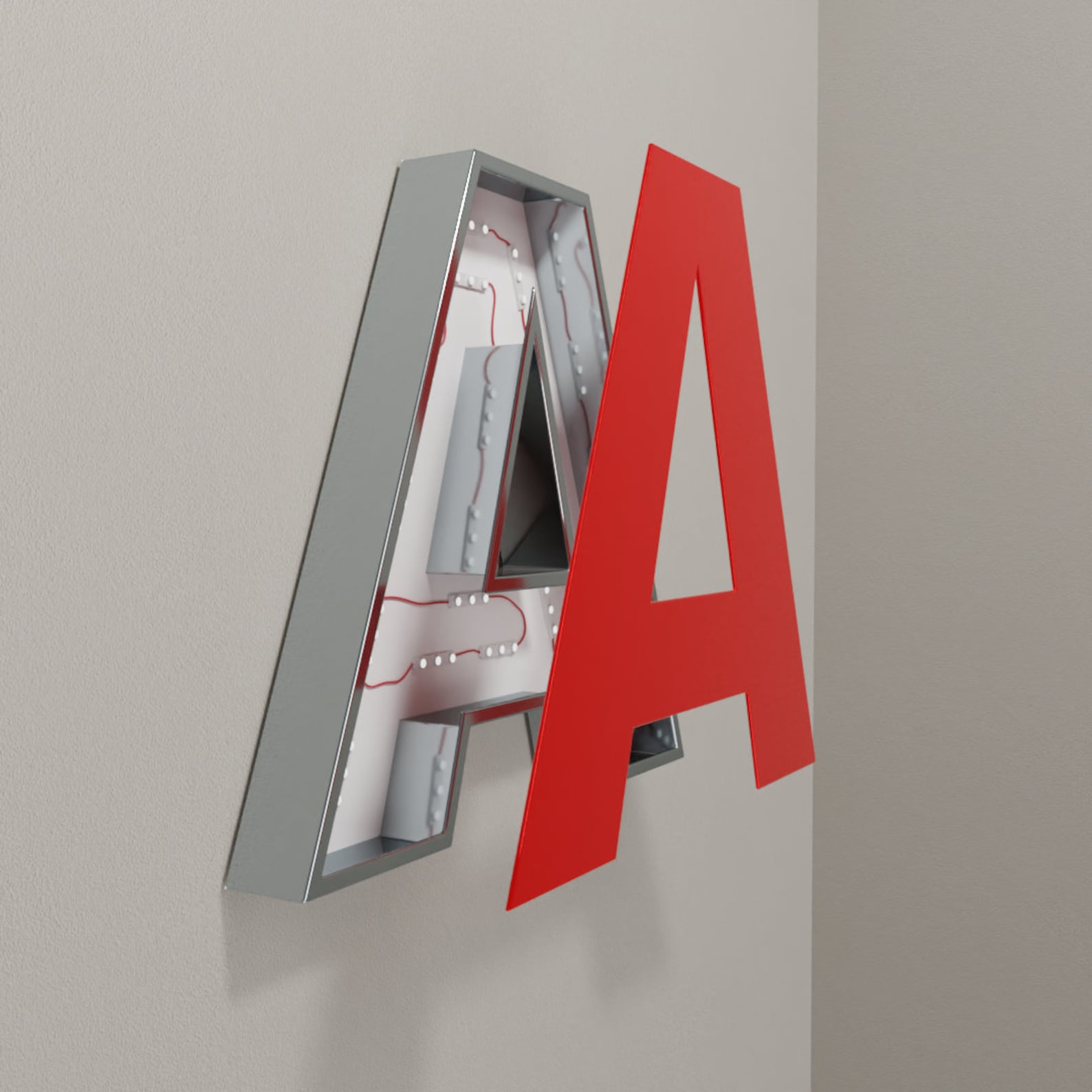 Custom 3D Channel Letters - LED Front-lit, Personalized Storefront ...