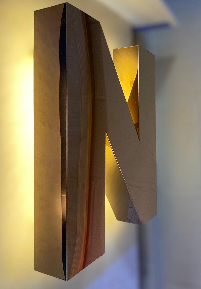 Custom 3D Led Lit Channel Letters, Acrylic Face & Halo Lit Channel ...