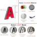Custom 3D Channel Letters LED Front-lit, Personalized Storefront ...