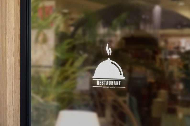 Restaurant - Vinyl Window Decal, Standard / Custom Sizes, PEEL AND ...