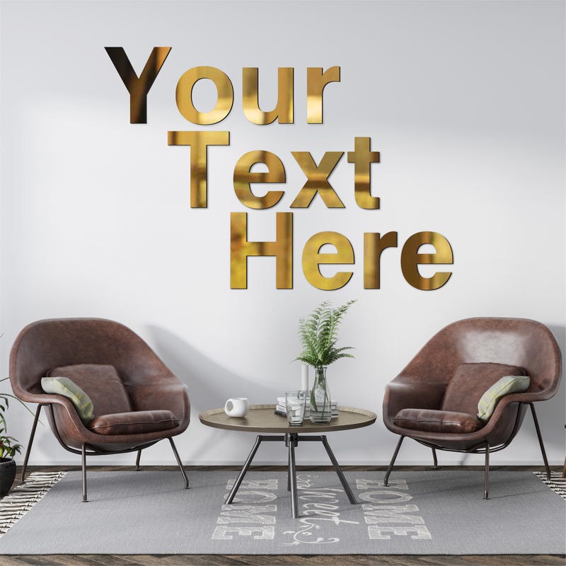 Large Acrylic Letters - Etsy