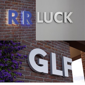Custom 3D Channel Letters - LED Front-lit, Personalized Storefront ...