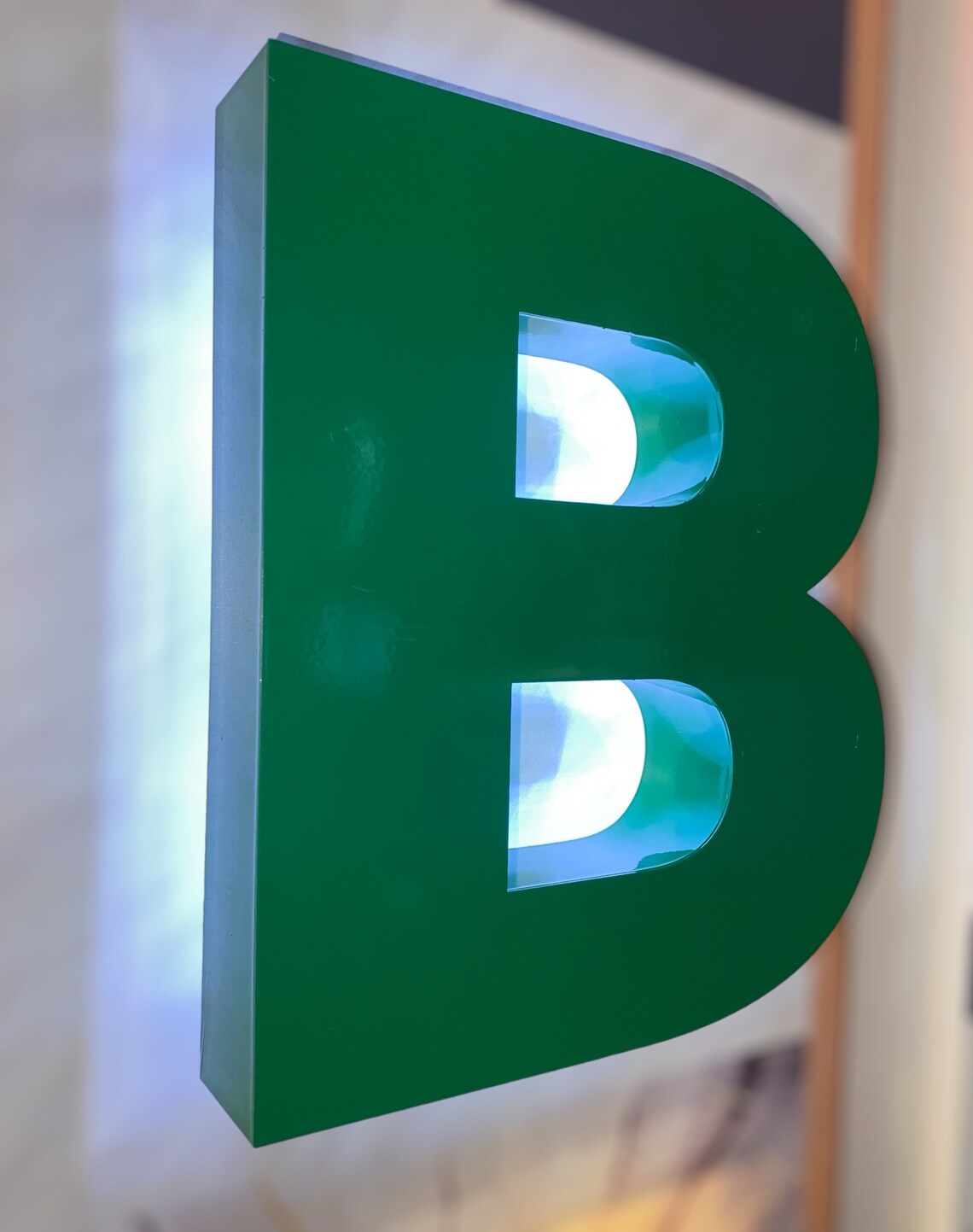 Custom 3D Led Lit Channel Letters, Acrylic Face & Halo Lit Channel ...