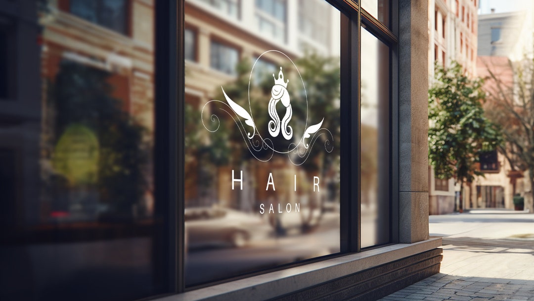 Barber Shop - Vinyl Window Decal, Standard / Custom Sizes, PEEL AND ...