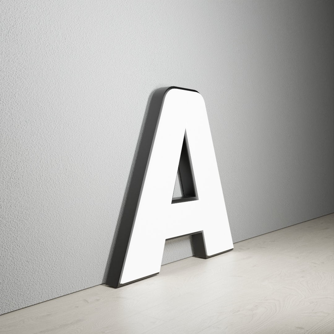 Custom 3D Channel Letters - LED Front-lit, Personalized Storefront ...