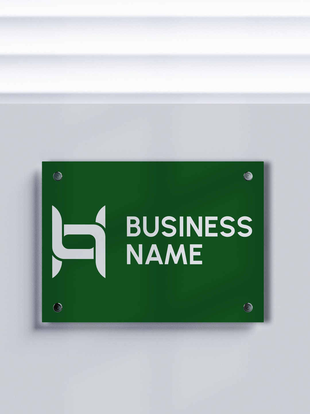 Custom ACM Business Logo Sign - Office Door Decor Modern Design ...