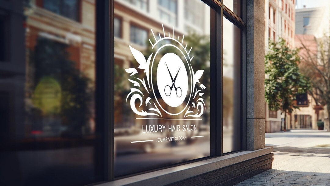 Barber Shop - Vinyl Window Decal, Standard / Custom Sizes, PEEL AND ...