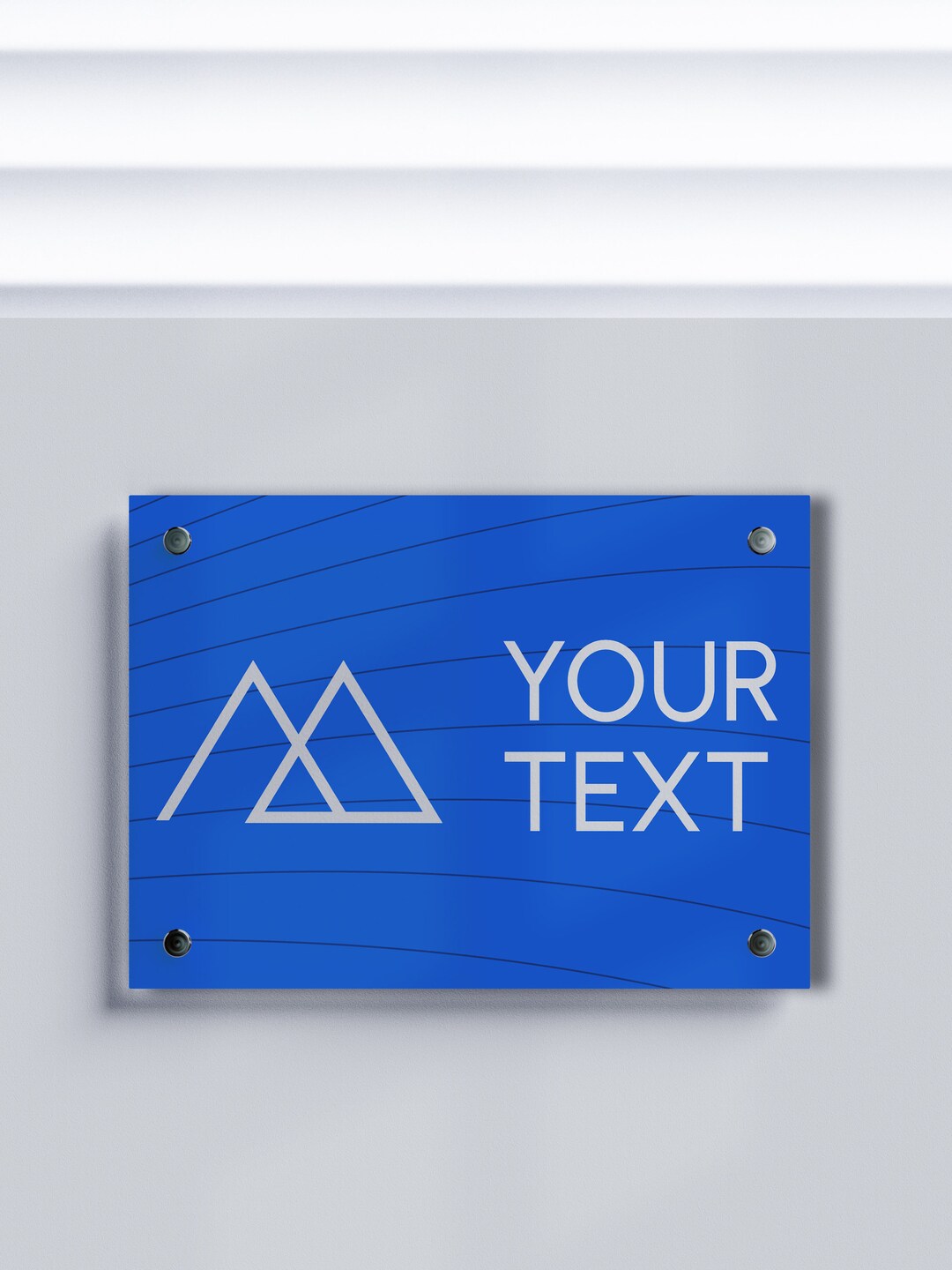 Custom ACM Business Logo Sign - Office Door Decor Modern Design ...