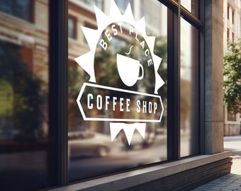 Restaurant Vinyl Window Decal, Standard / Custom Sizes, PEEL AND STICK ...