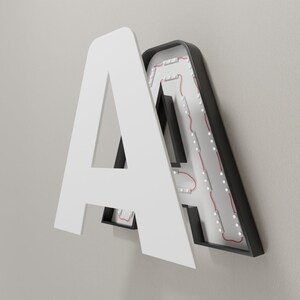 Custom 3D Channel Letters - LED Front-lit, Personalized Storefront ...