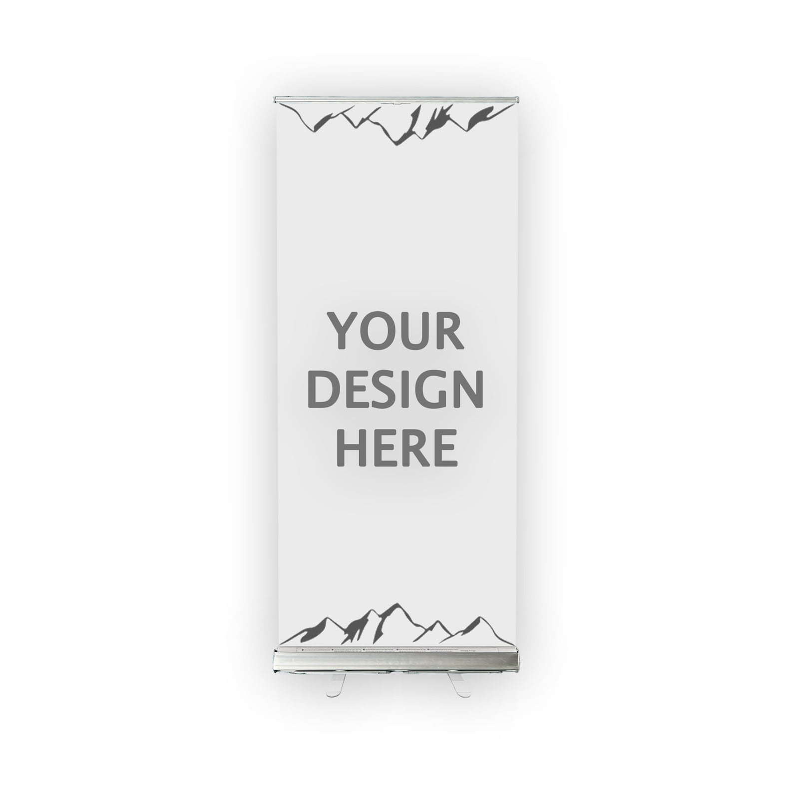 Retractable Banner Stand - P.O.P. Roll up Banner Display - 78" X 31.5 ...