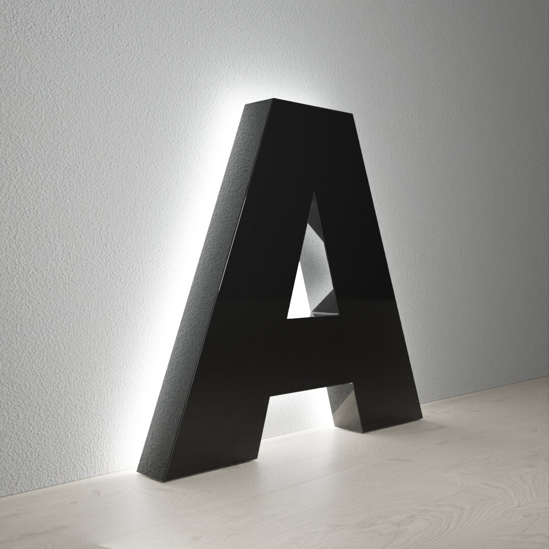 Custom 3D Channel Letters - LED Front-lit, Personalized Storefront ...