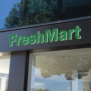 Custom 3D Channel Letters - LED Front-lit, Personalized Storefront ...